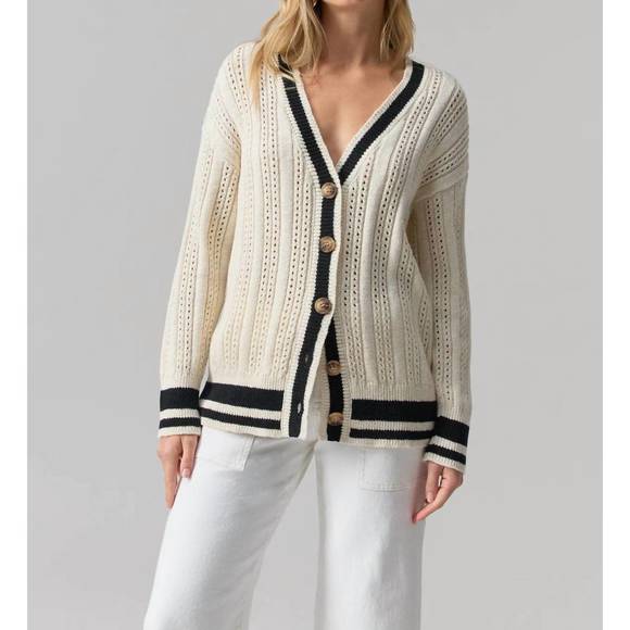 Sanctuary | Sweaters | New Sanctuary Sport Stripe Cardigan In Eco ...